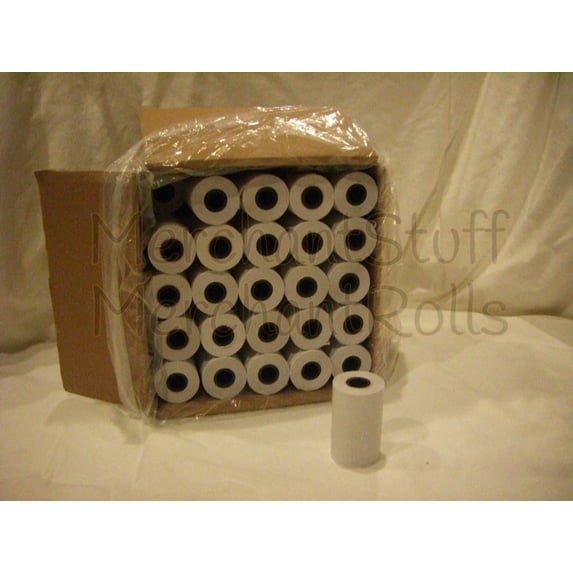 2 1/4 x 74 Thermal Paper for the Vx520 POS Credit Card Terminal (200 ...