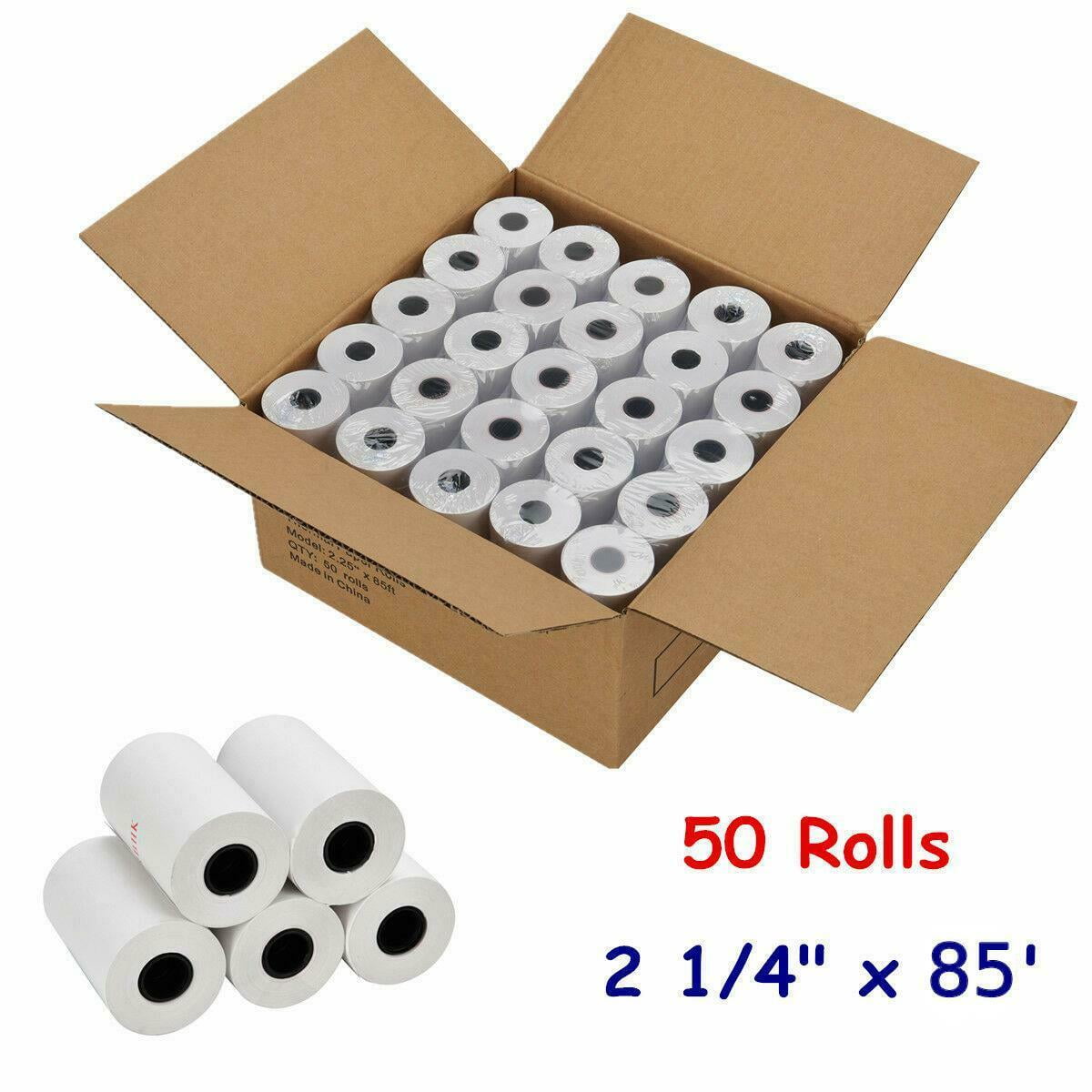 2 1/4" x 85 Thermal Paper Receipt Credit Card POS Cash Register 50 ...