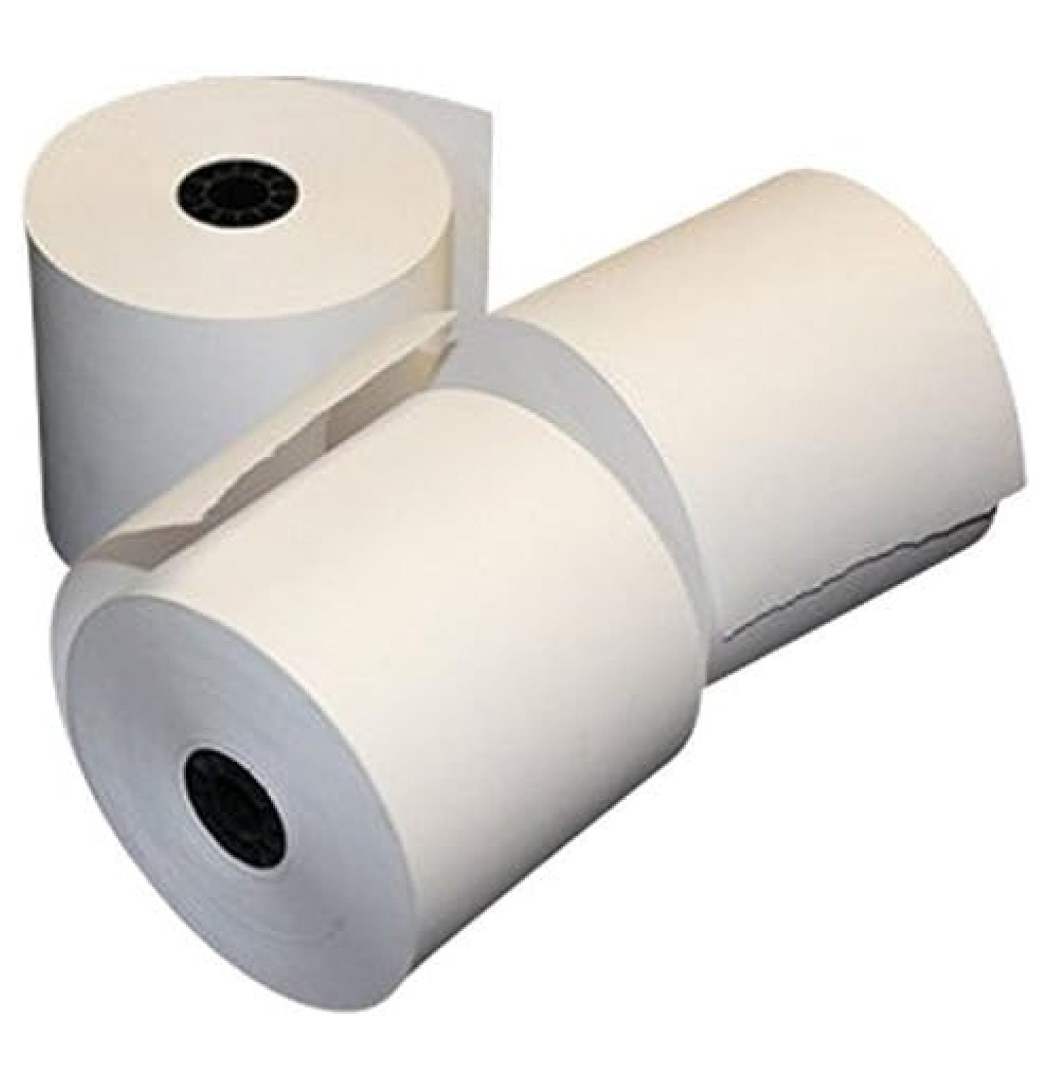 2-1/4" x 90' 2-Ply Carbonless Paper Point of Sale (POS) Rolls (Carton ...