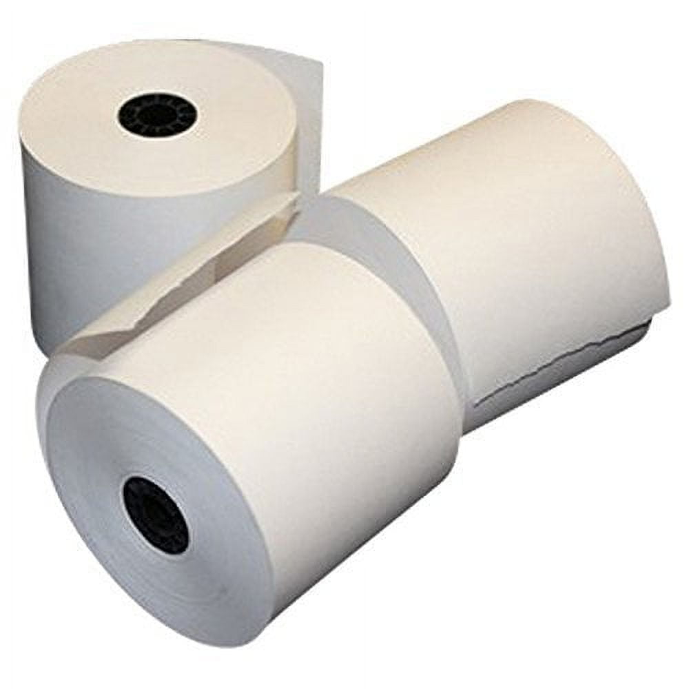 2-1/4" x 90' 2-Ply Carbonless Paper Point of Sale (POS) Rolls (Carton ...
