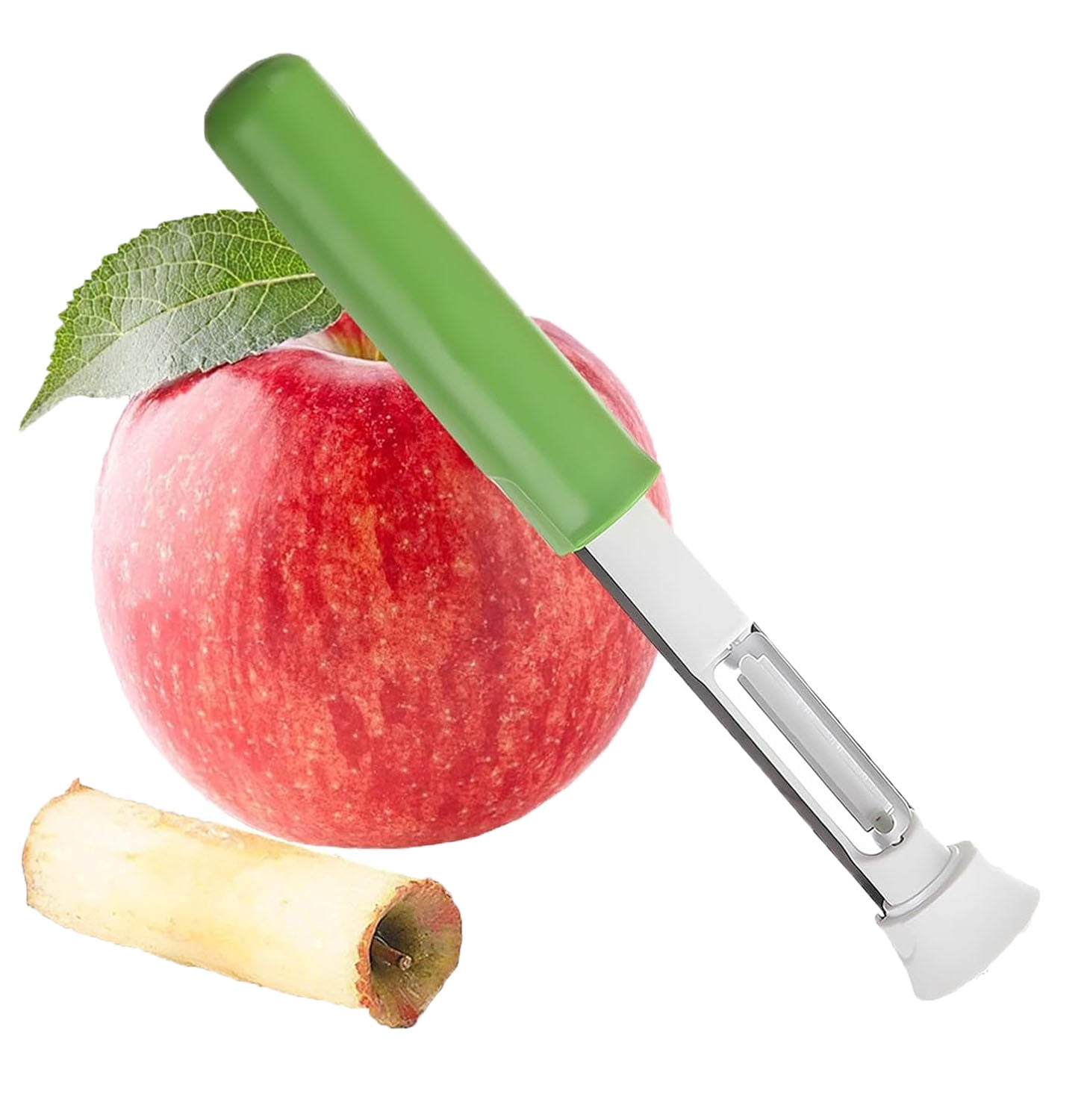 2 in 1 Apple Corer and Peeler, 2026 New Stainless Steel Red Bell Pepper ...