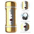2 In 1 Automatic Male Masturbator Cup Automatic Counting, Vibration And Sucking Modes Electric