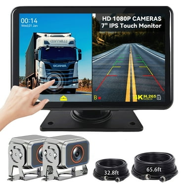 ZEROXCLUB Wireless Backup Camera - Easy Install, Waterproof 7'' Monitor ...