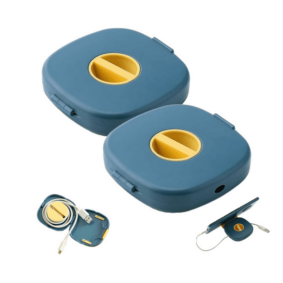 2 in 1 Cable Winder, with Phone Stand, Cable Management Organizer and ...