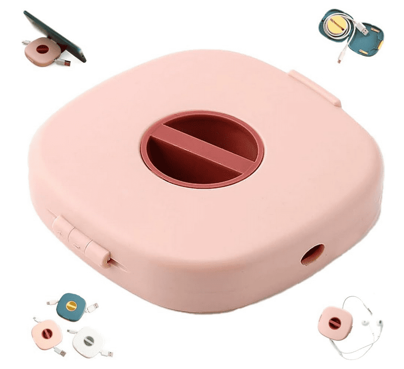 2 in 1 Cable Winder, with Phone Stand, Cable Management Organizer and ...