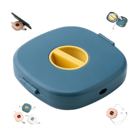 2 in 1 Cable Winder with Phone Stand, Durable Cable Organizer and ...