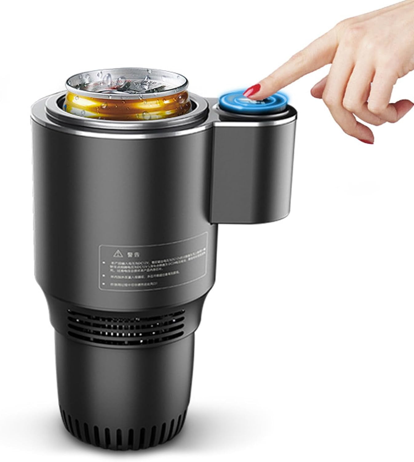 2 in 1 Car Cup Warmer Cooler Smart Car Cup Mug Holder, Car Cup Holder ...