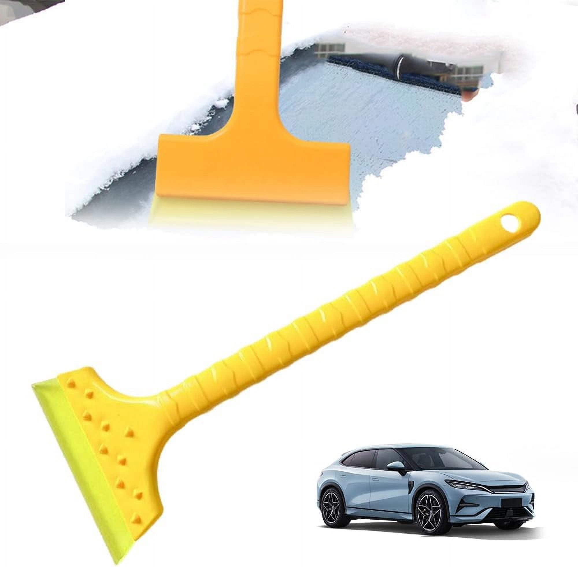 2 in 1 Car Ice Scrapers, Ice Scrapers for Car Windshield ...