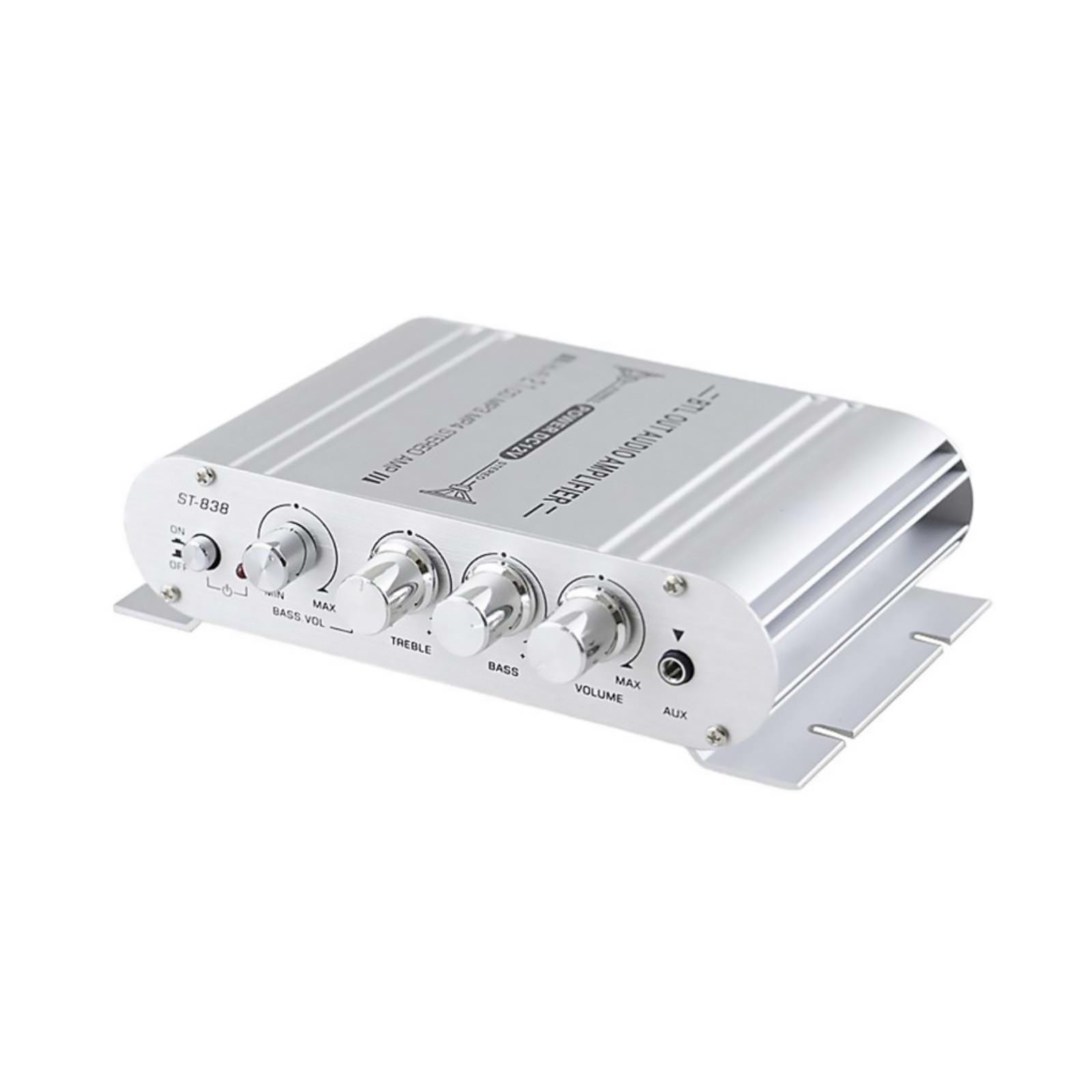 2.1 Channel Power Amplifier for Home, Car, Marine 20Wx2 + 40W Subwoofer ...