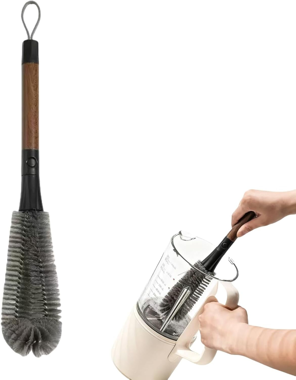 2 in 1 Cleaning Brush, Detachable Dual-Head Brush for Blender Cleaning ...