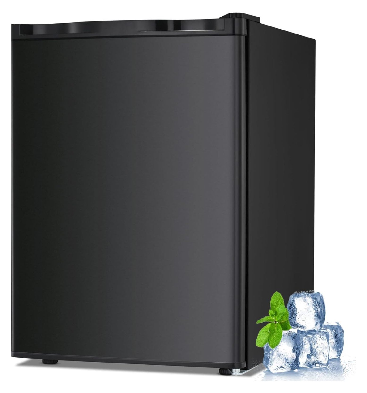 2.1 Cu.ft Upright Freezer, Compact Mini Freezer with Removable Shelves ...