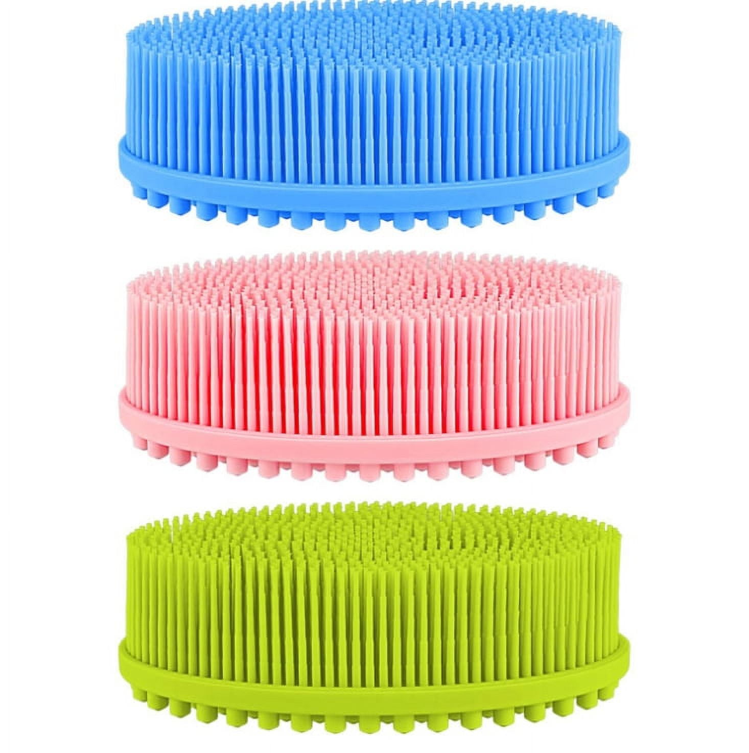 2 in 1 Design Silicone Body Scrubber, Promote Cell Renewal & Improve ...