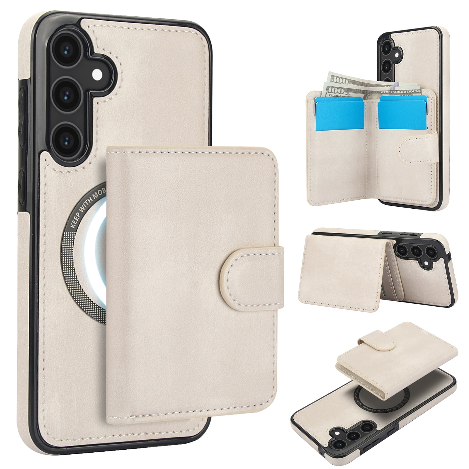 2 in 1 Detachable Magnetic Phone Cases Compatible with Samsung Galaxy ...