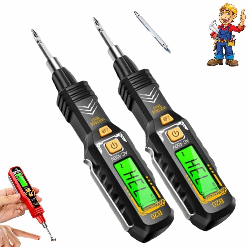 2 in 1 Digital Display Induction Test Pencil - Contact & Non-Contact ...