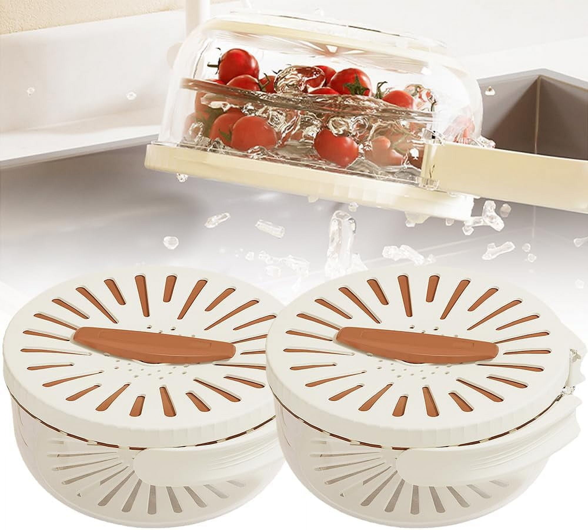 2 in 1 Draining and Preservation Basket, Multi-Functional Kitchen ...