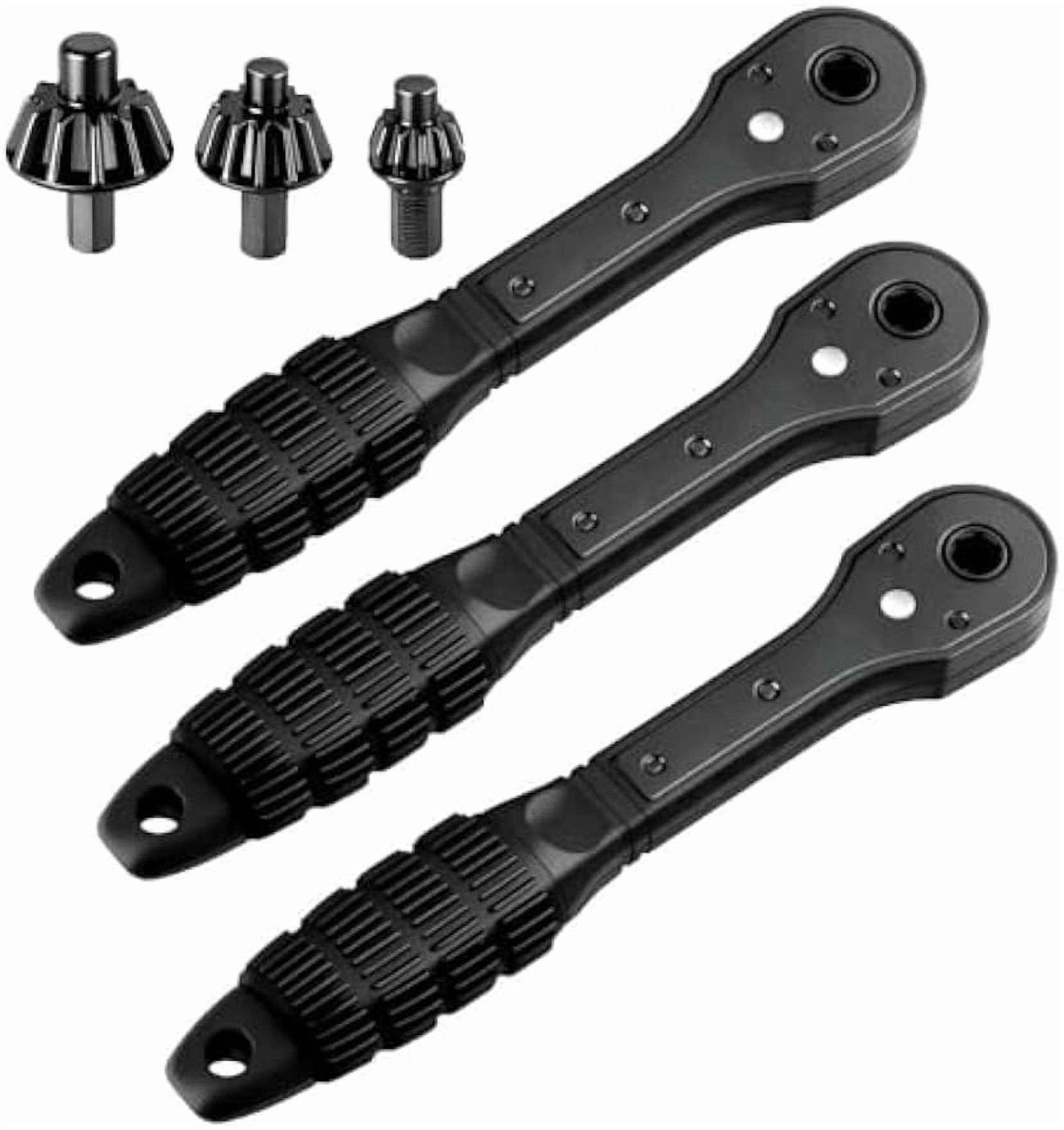 2 in 1 Drill Chuck Ratchet Spanner, 2025 New Ratchet Drill Chuck Key ...