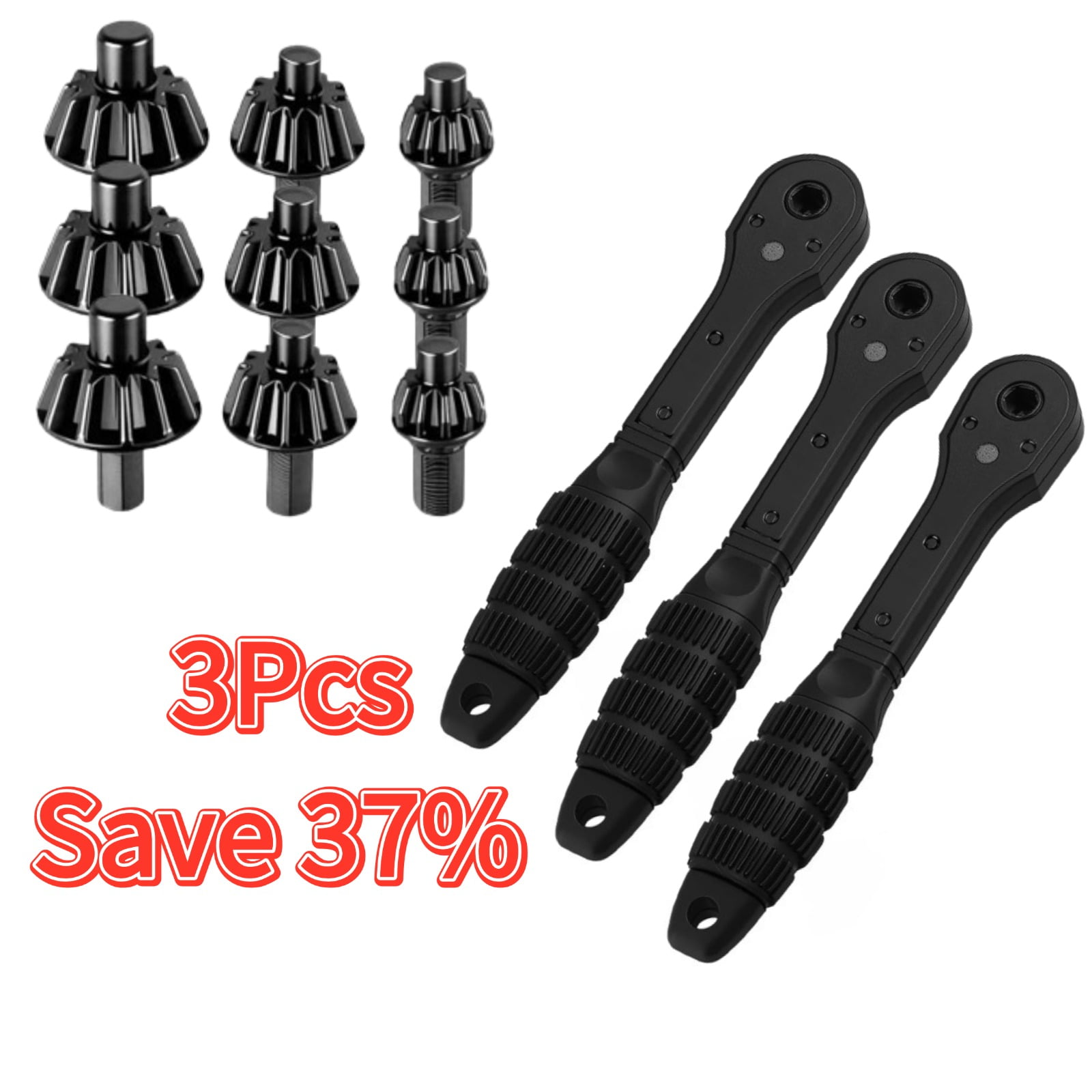 2 in 1 Drill Chuck Ratchet Spanner, 2025 Upgraded Ratchet Drill Chuck ...