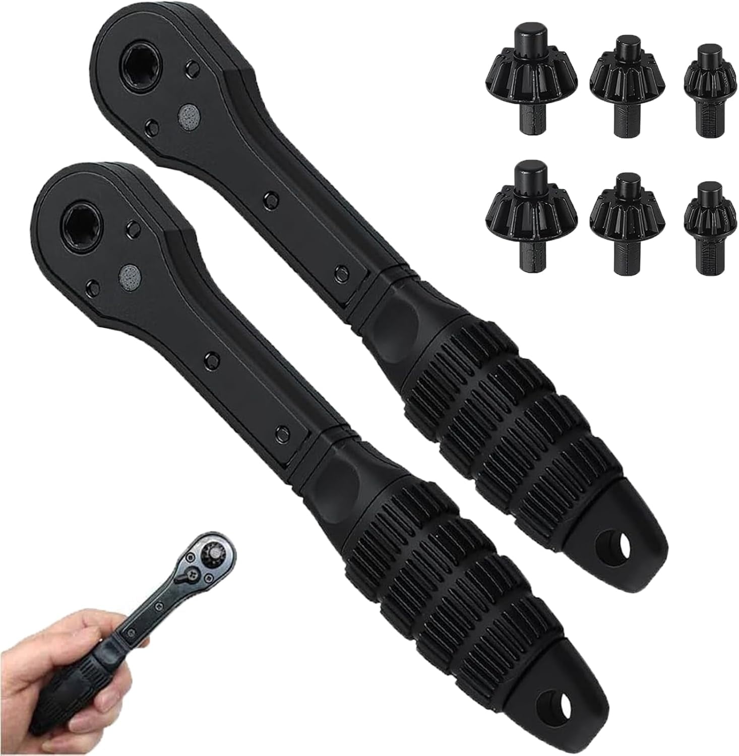 2 in 1 Drill Chuck Ratchet Spanner, 2025 Upgraded Ratchet Drill Chuck ...