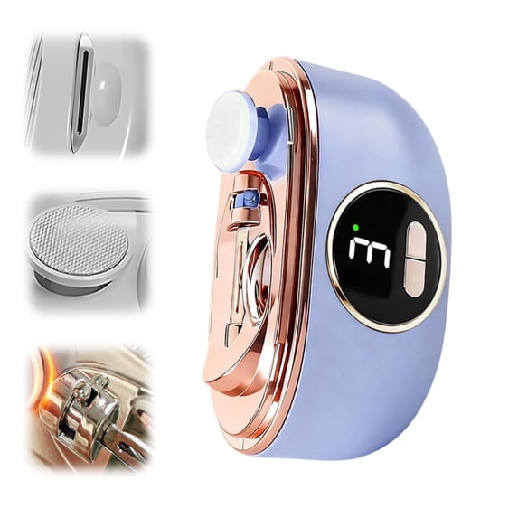 2 in 1 Electric Nail Clipper, 2026 Upgraded Automatic Electric Nail ...