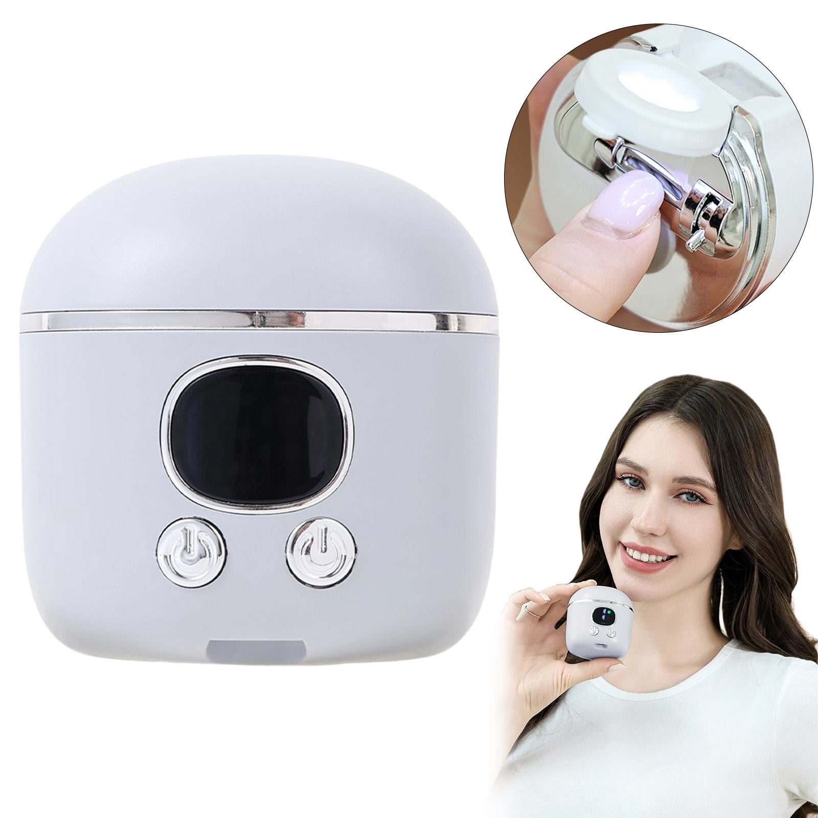 2 in 1 Electric Nail Clipper - USB Rechargeable Nail Trimmer with ...