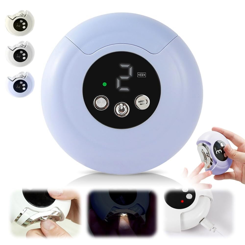 2 in 1 Electric Polishing Automatic Nail Clippers, 2025 New Electric ...