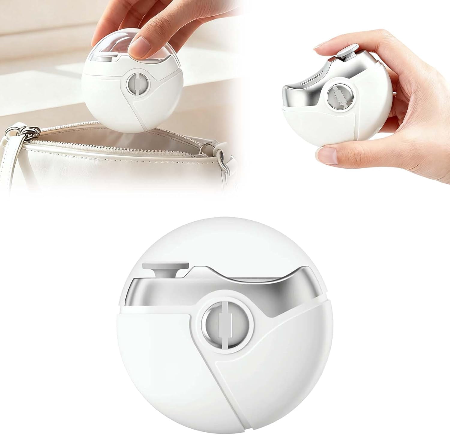 2 in 1 Electric Polishing Automatic Nail Clippers, 2026 Upgraded ...