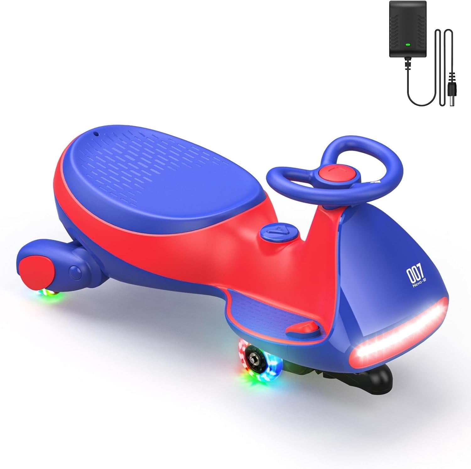 FanttikRide 6V N7 Classic Electric Wiggle Car with Pedal, Rechargeable ...