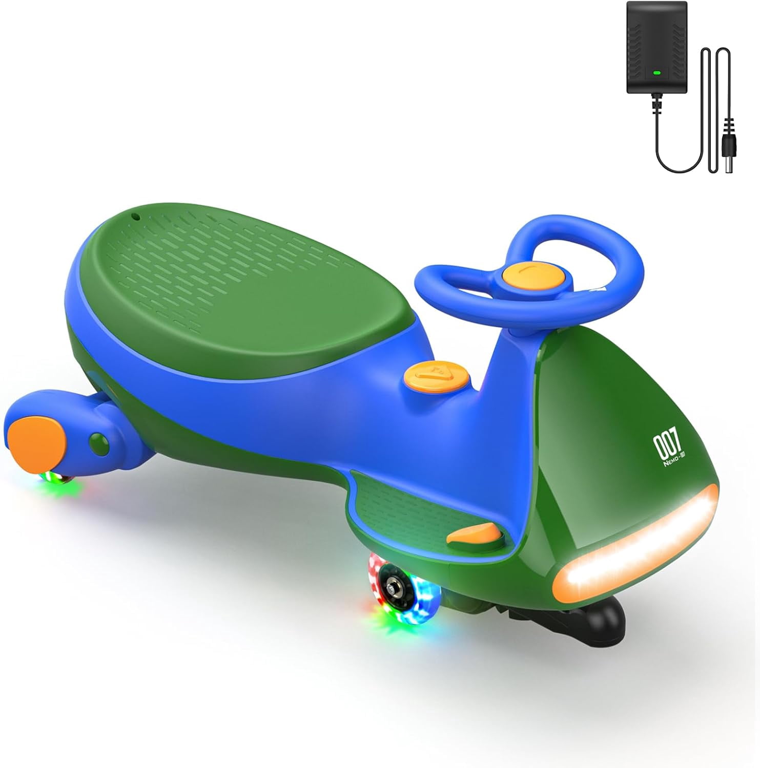 FanttikRide 6V N7 Classic Electric Wiggle Car with Pedal, Rechargeable ...