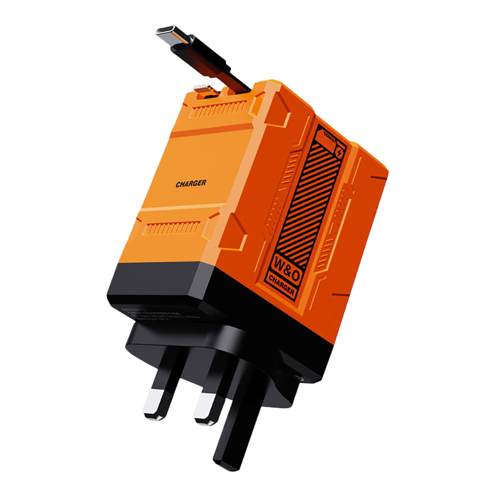 2 In 1 Fast Charger 120w Upgraded Retractable Scalable Super Fast ...