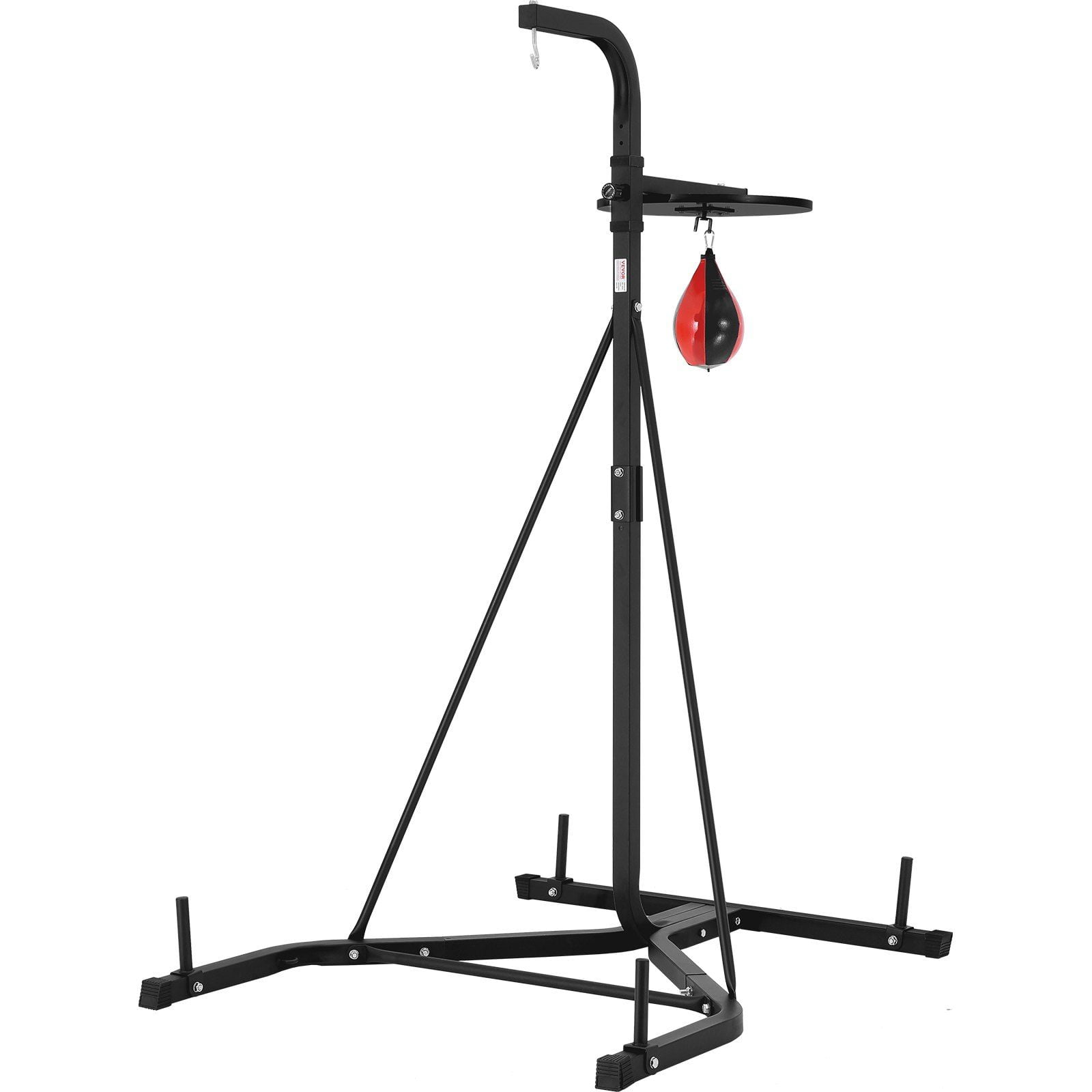 2 in 1 Freestanding Punching Bag Stand, Heavy Duty Steel Boxing ...