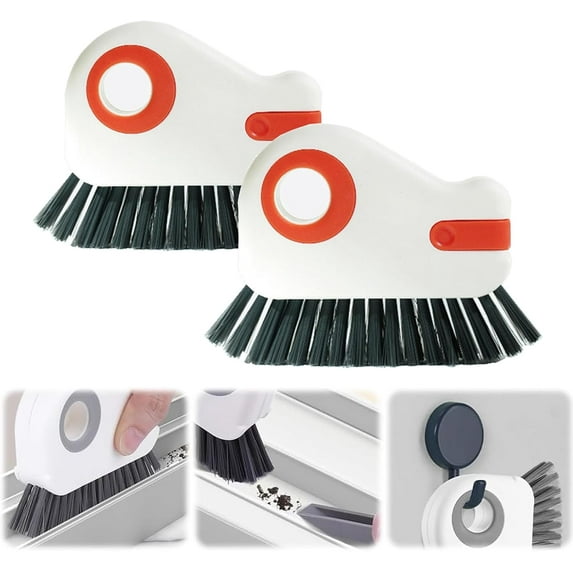 2 in 1 Groove Cleaning Brush Window Track Cleaning Tools, Multifunction ...