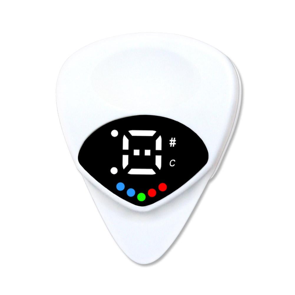 2 in 1 Guitar Tuner and Guitar Pick, Digital Guitar Pick with LED ...
