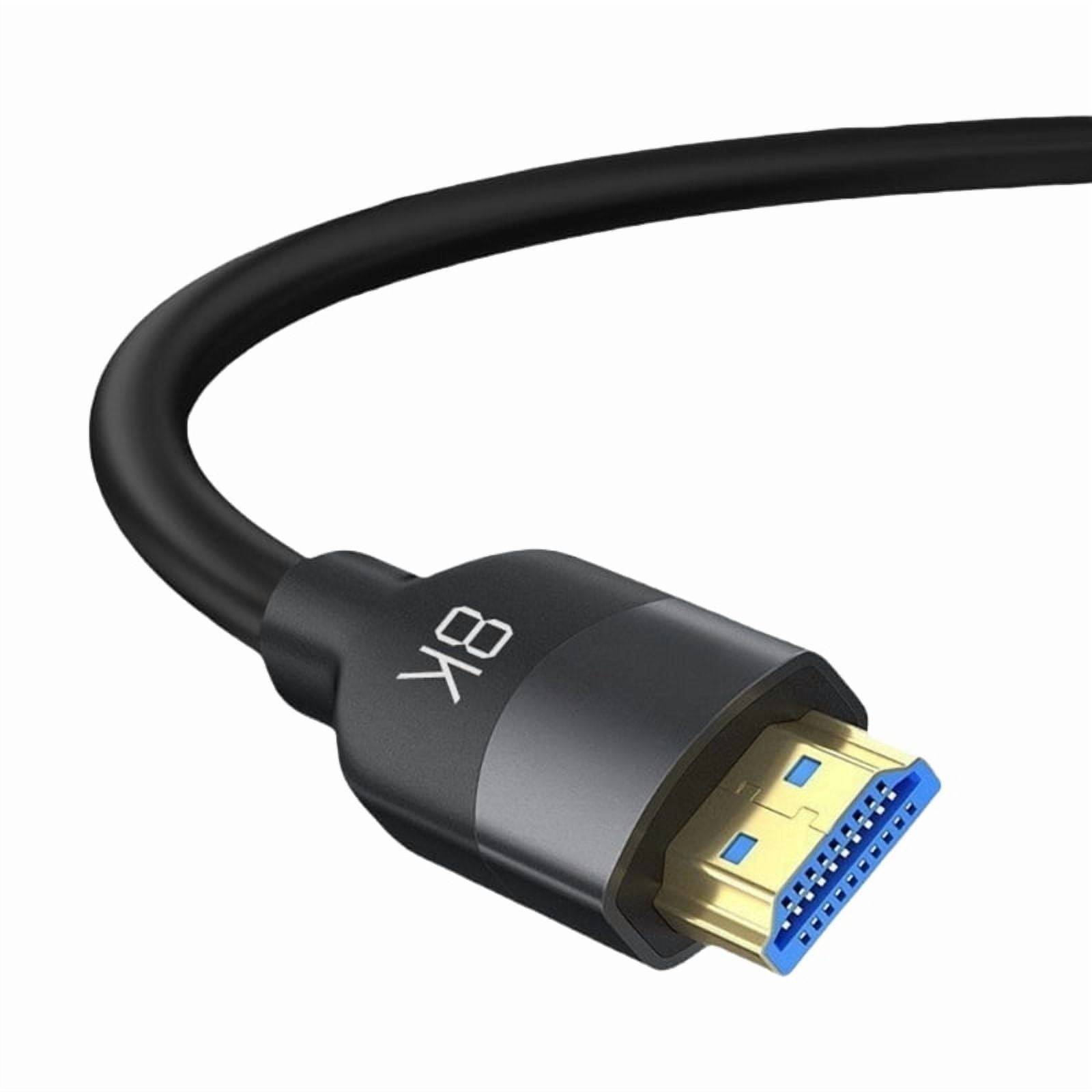 2.1 HDMI-compatible Video Cable Supports 8K at 60Hz and 4K at 120Hz for Cameras Laptops Screens ...