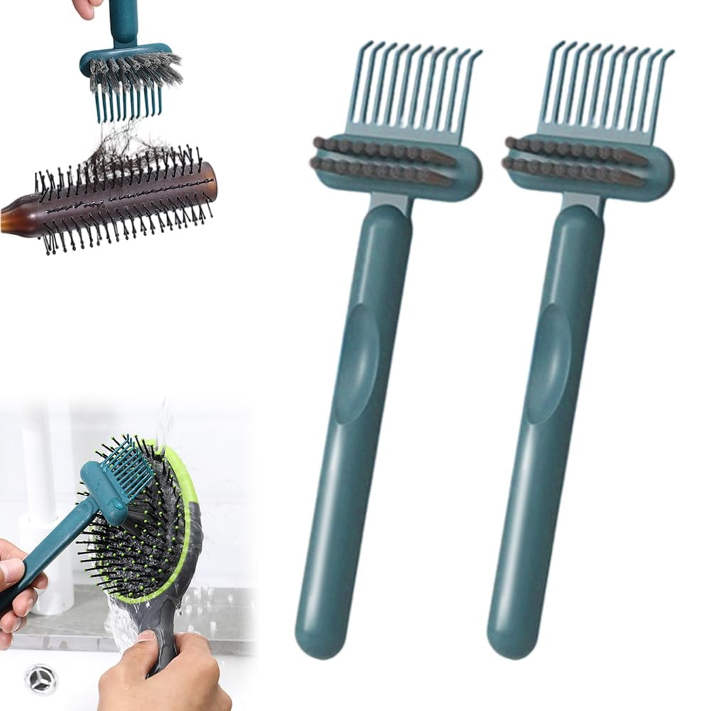 2 in 1 Hair Brush Cleaning Tool, 2025 New Comb Cleaning Brush, Portable ...