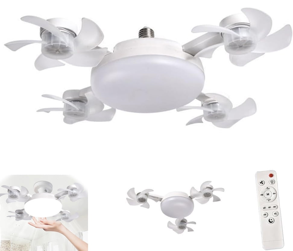 2 in 1 Hanging Fan with LED Lantern, Amazing Dual Fans and Light, 2025 ...