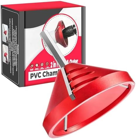 2 in 1 Inner Outer PVC Deburring Tool, Suitable for outer diameter 0 ...