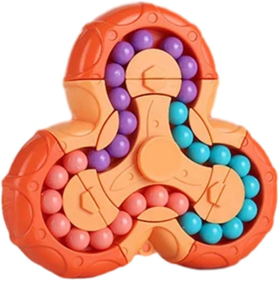 2 in 1 Magic Bean Gyro, Magic Bean Puzzle, Magic Cube and Fidget ...