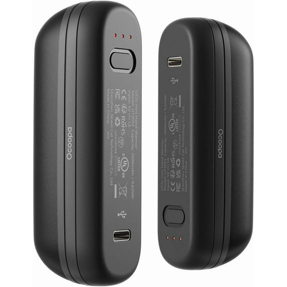 2 in 1 Magnetic Rechargeable Hand Warmers, UT2s Mini Electric ...