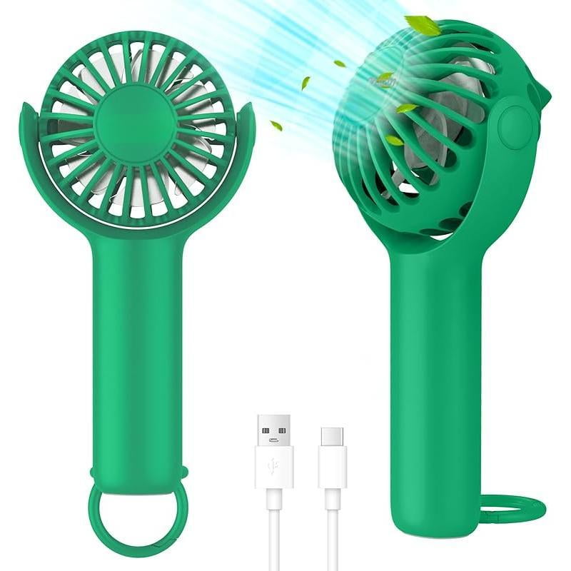 2 IN 1 Mini Portable Handheld Fan with Keychain Stand, Personal ...