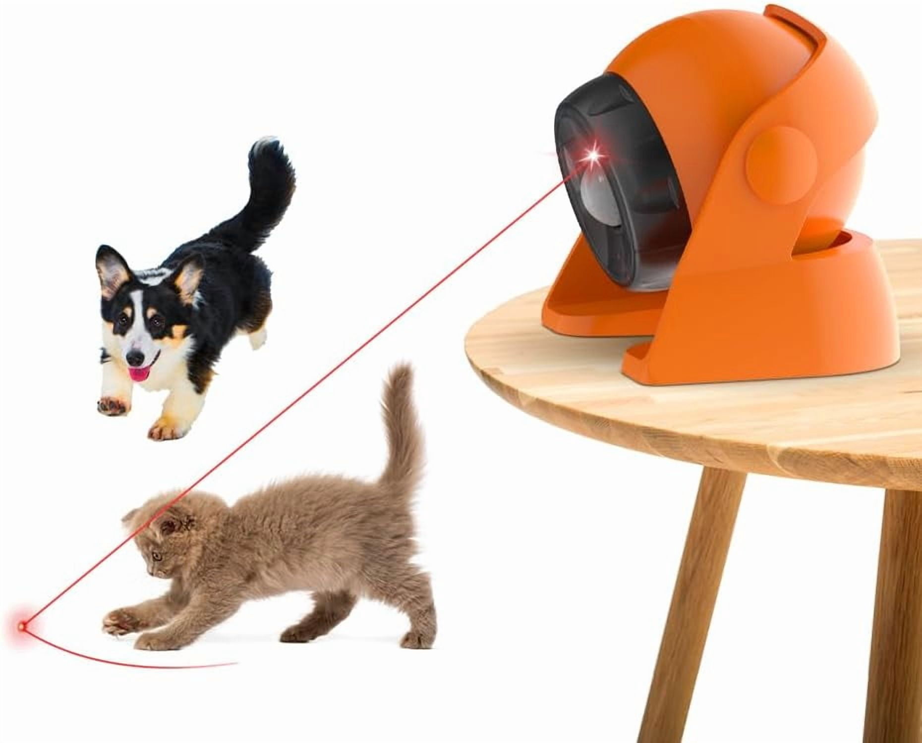 2 in 1 Motion Activated and Automatic Cat Laser Toys, Interactive Cat ...