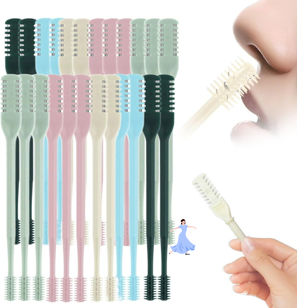 2 in 1 Nasal Hair Cutter, 2024 Upgraded Double Sided Nose Hair Knife ...