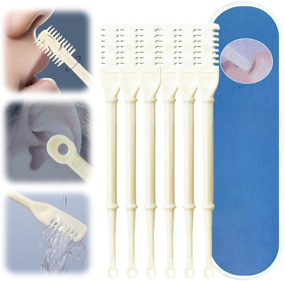 2 in 1 Nasal Hair Cutter, 2024 Upgraded Double Sided Nose Hair Knife ...