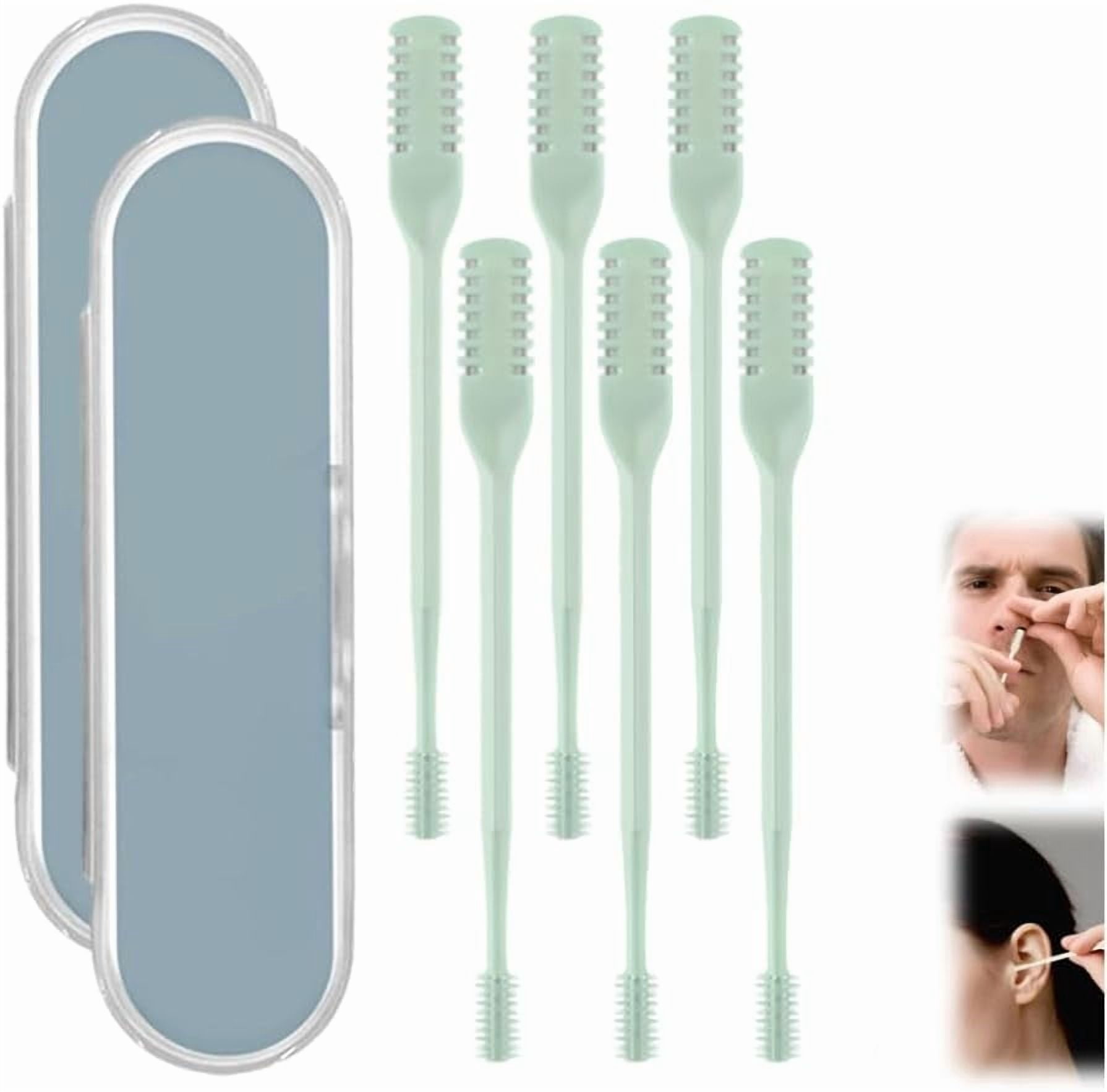 2 in 1 Nasal Hair Cutter | 2026 Upgrade 360° Rotating Nose Hair Trimmer ...