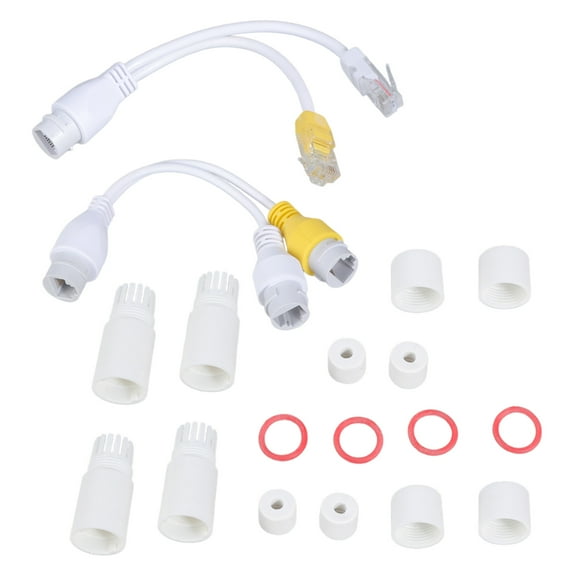 2 in 1 Networking Cabling Connector RJ45 Connector Install Double ...