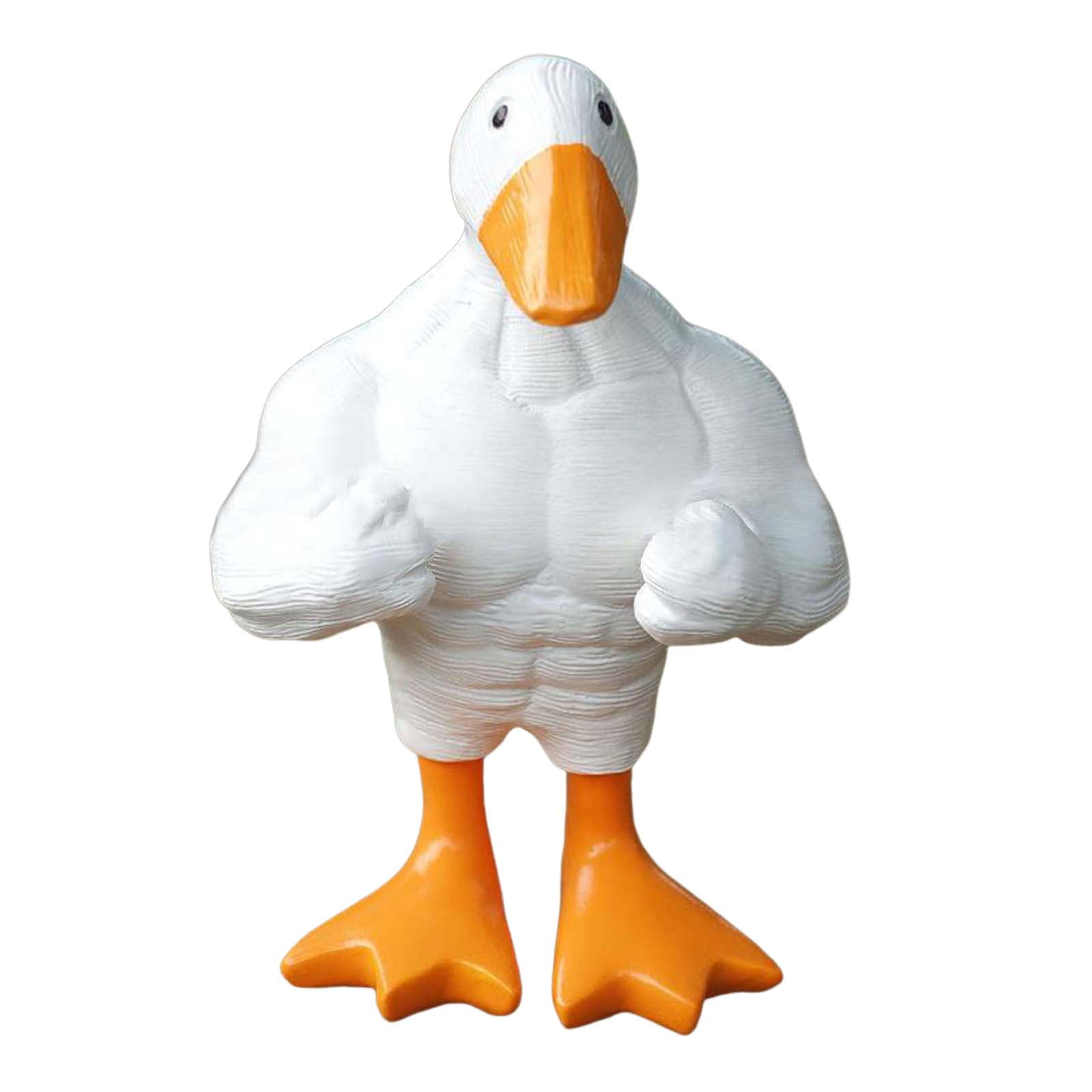 2/1 PCS Goose Key Holder, Funny Muscle Statue Home Decor, Statues Key ...