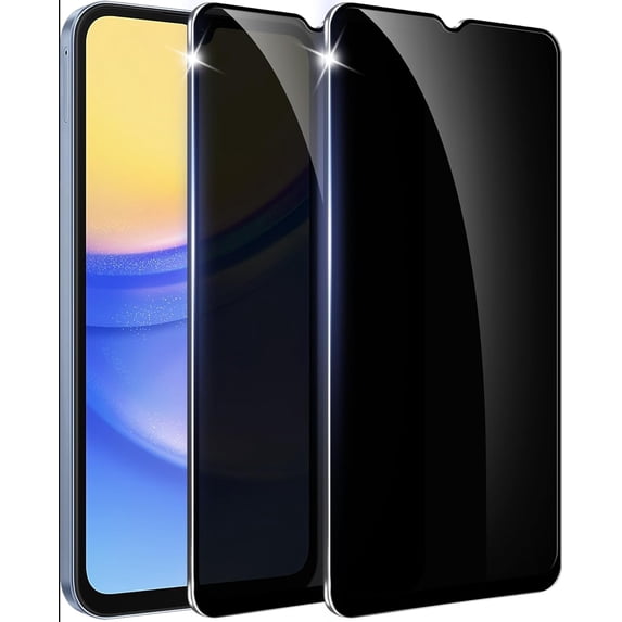 【2+1 Pack】 Designed for Samsung Galaxy A15 Privacy Screen Protector ...