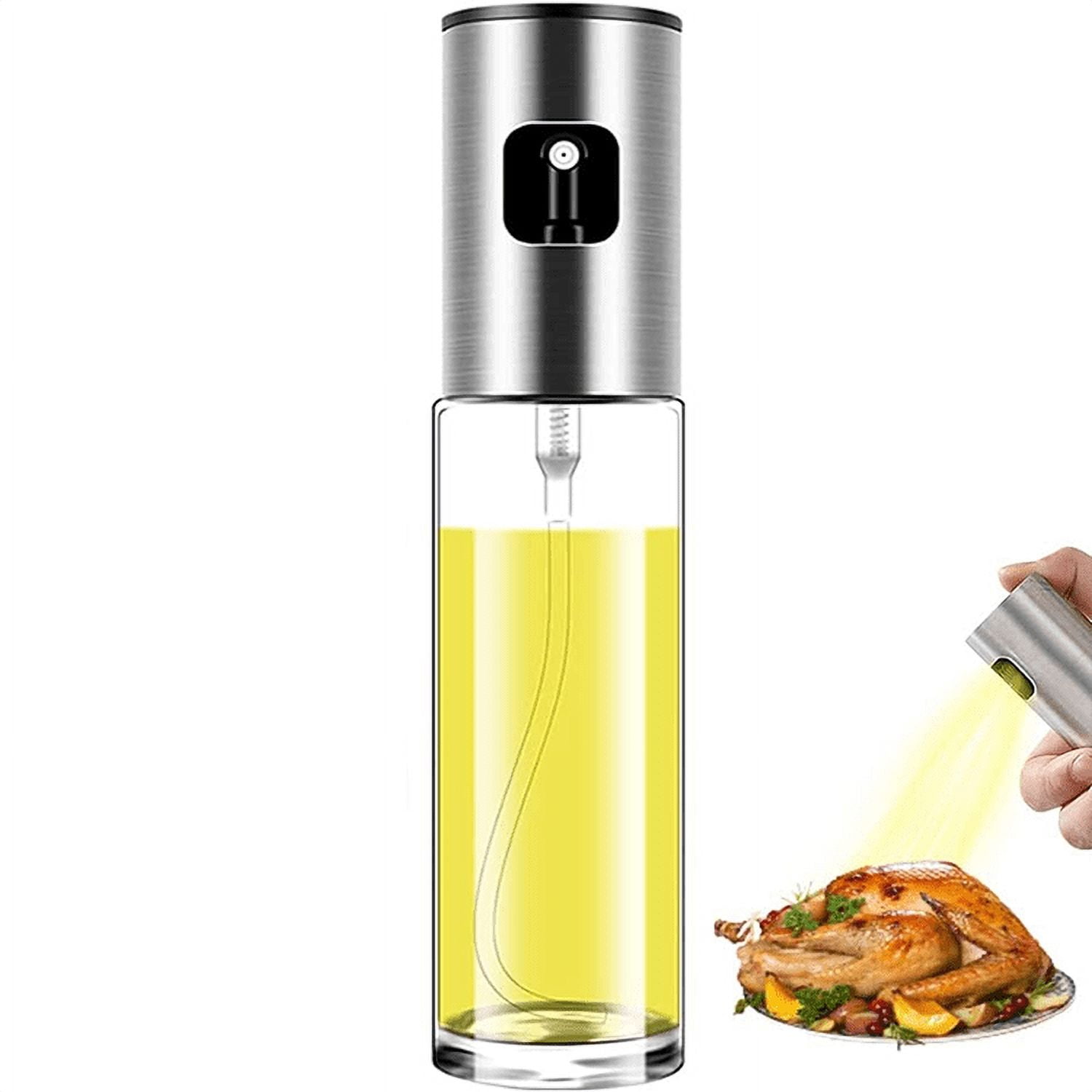 2/1 Pack Glass Oil Spray for Cooking Spray Bottle Olive Oil Sprayer ...