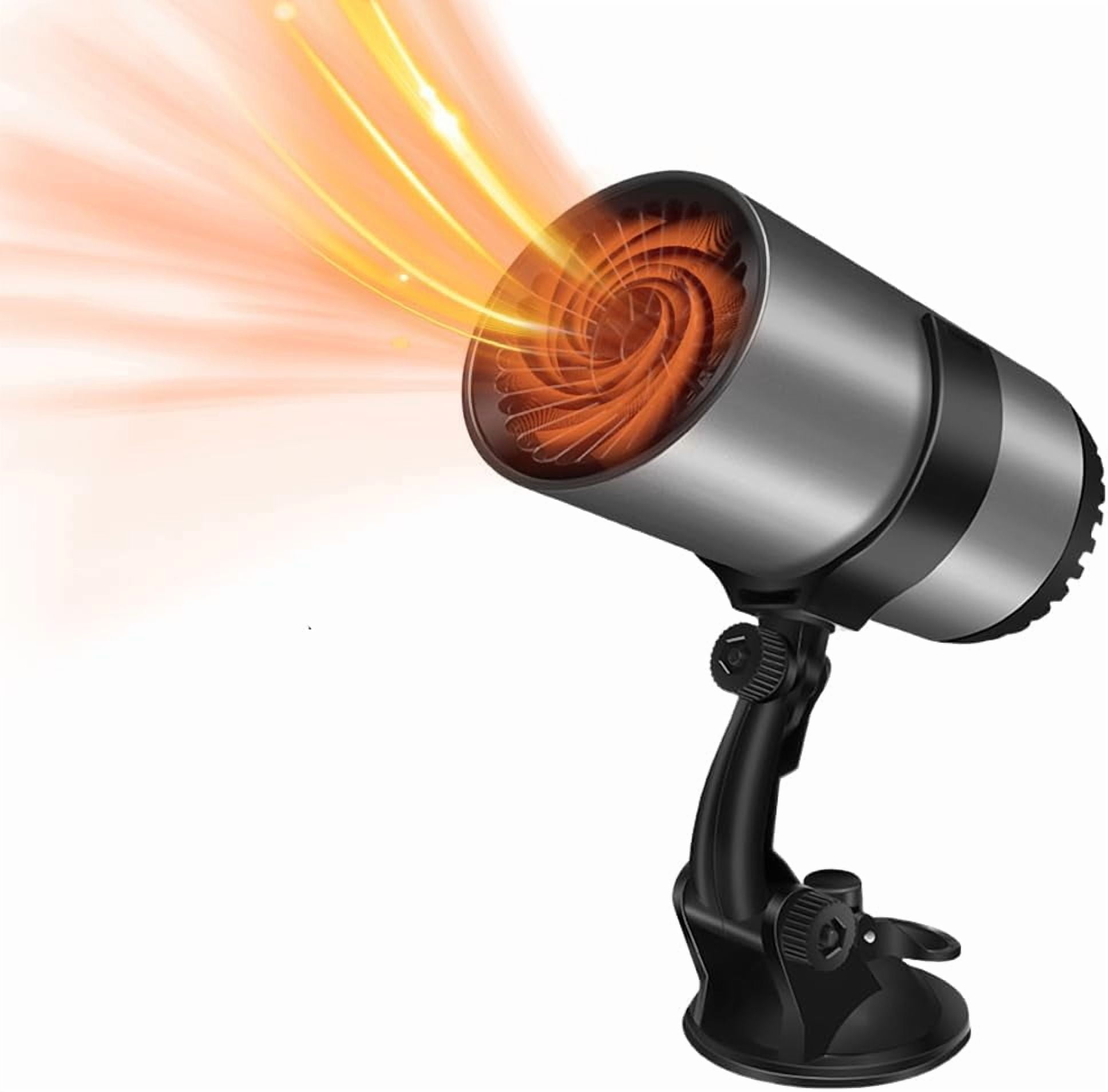 2 In 1 Portable Car Heater and Fan, 2026 New 360° Rotation Plug-in ...