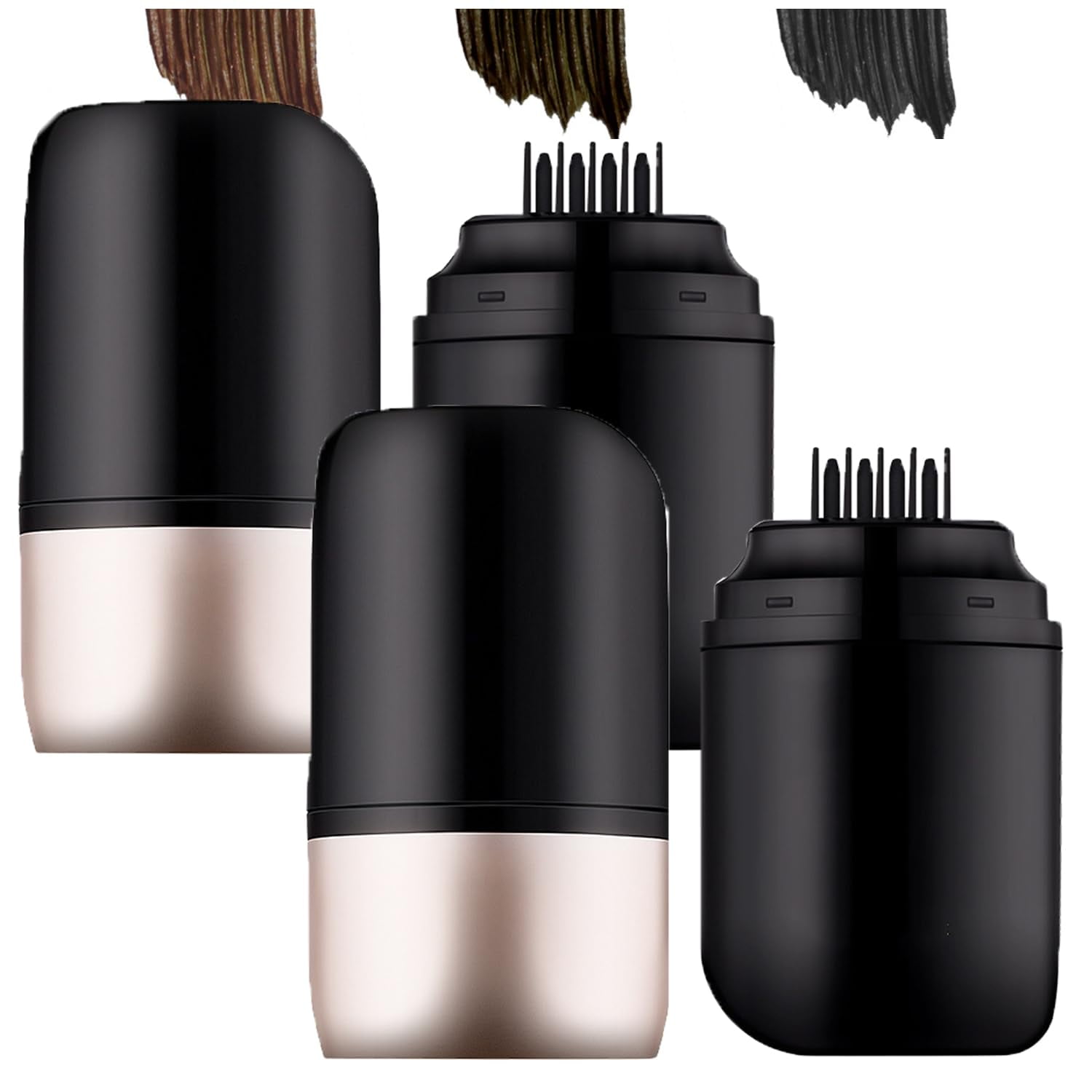 2 in 1 Quick Touch up Hair Dye Comb, Portable Hairdye Comb for Gray ...