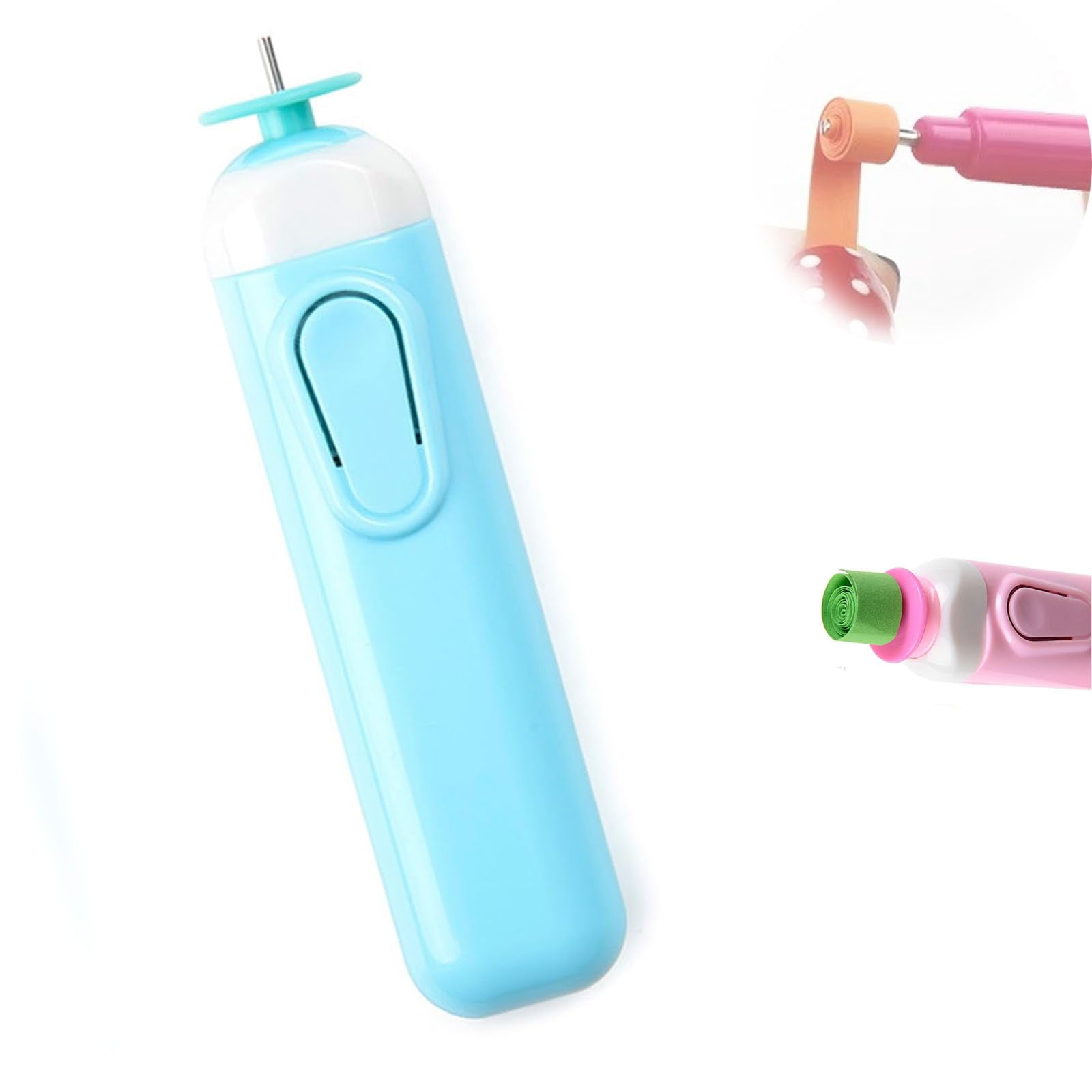 2 in 1 Quilling Slotted Tool Paper Rolling Electric Pen for General ...